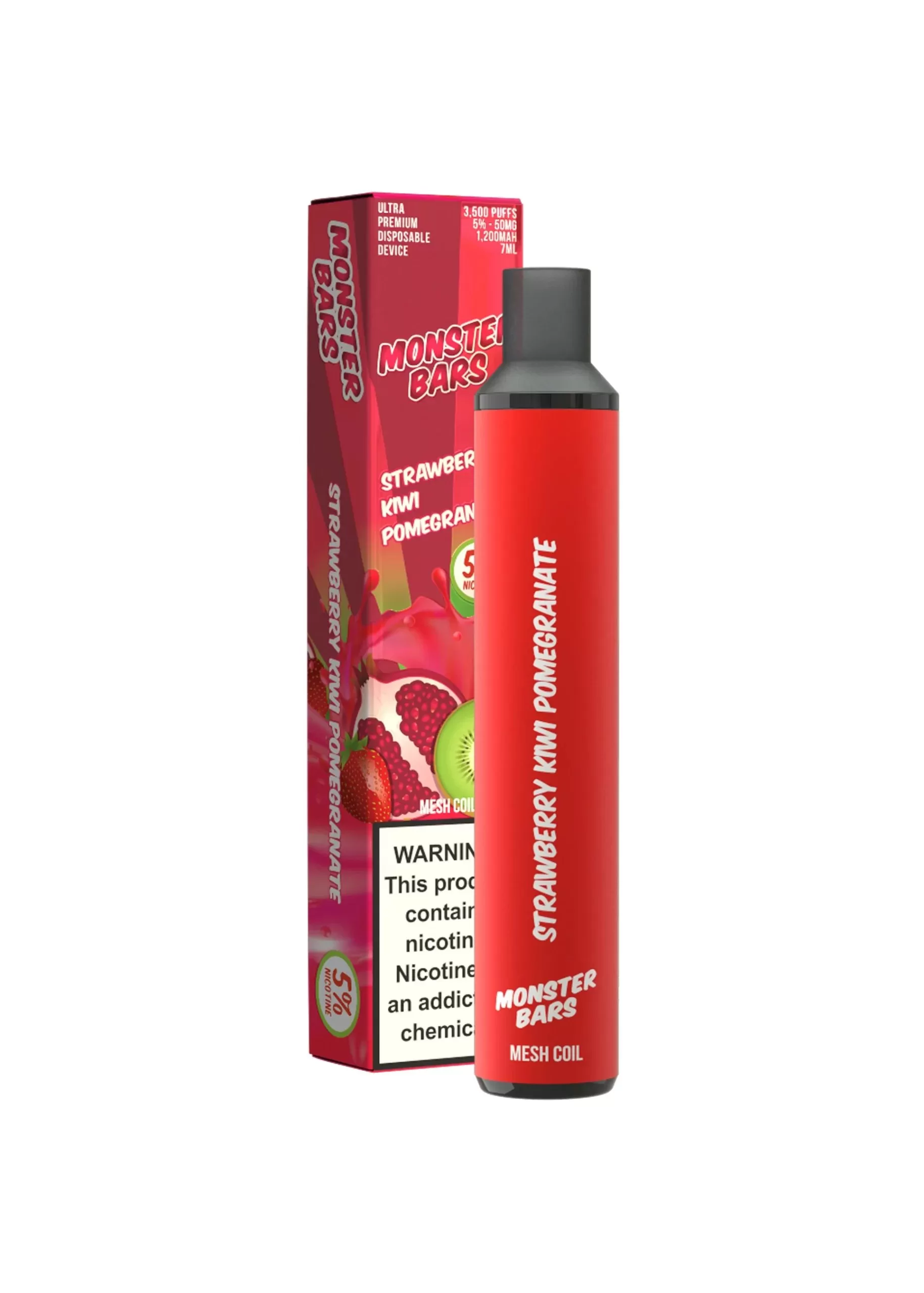 VAPORIZADOR DESECHABLE MONSTER BAR (3500 PUFF) - VaporiumChile